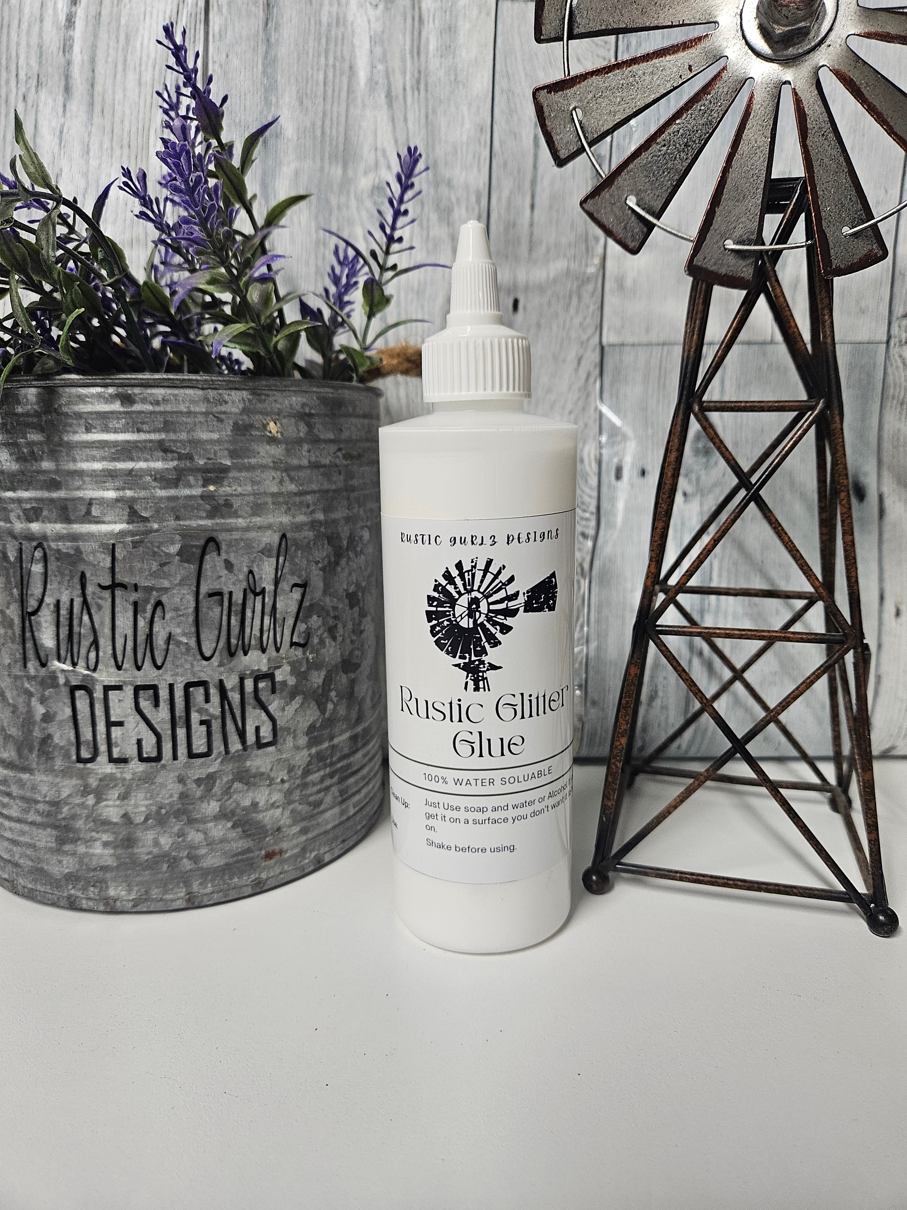 Rustic Glitter Glue (8oz) – Rustic Gurlz Designs